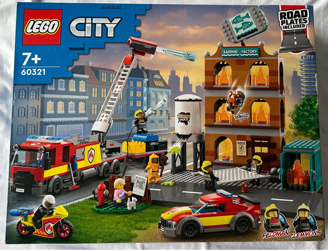 Lego CITY 60321 Fire Brigade *Retired*, Hobbies & Toys, Toys & Games on ...