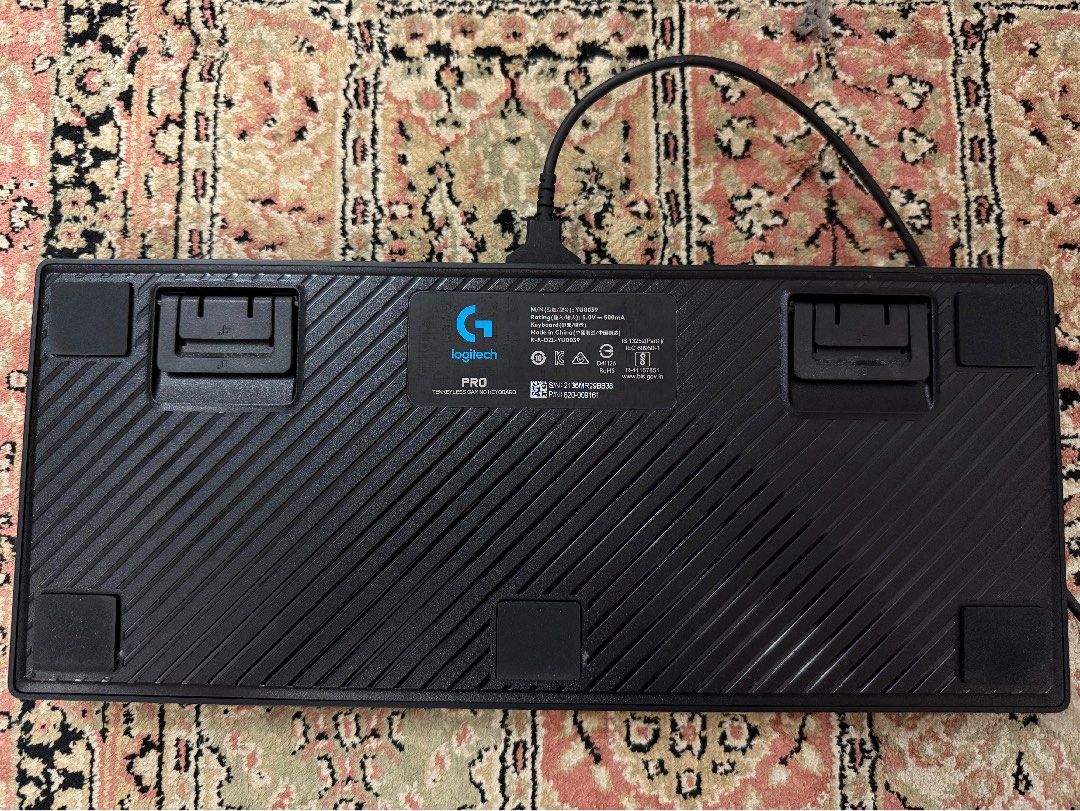 Logitech G PRO X GX Blue Clicky Mechanical Keyboard, Computers & Tech ...