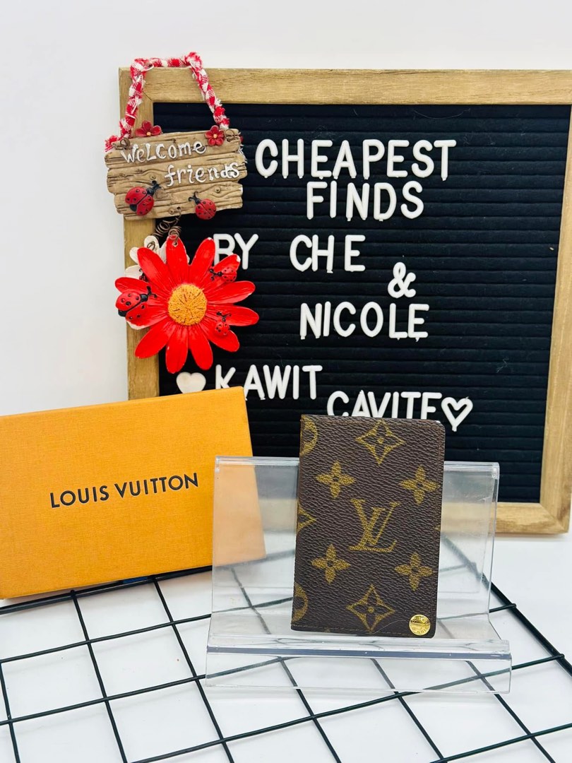 Lv Refillable card holder, Luxury, Bags & Wallets on Carousell