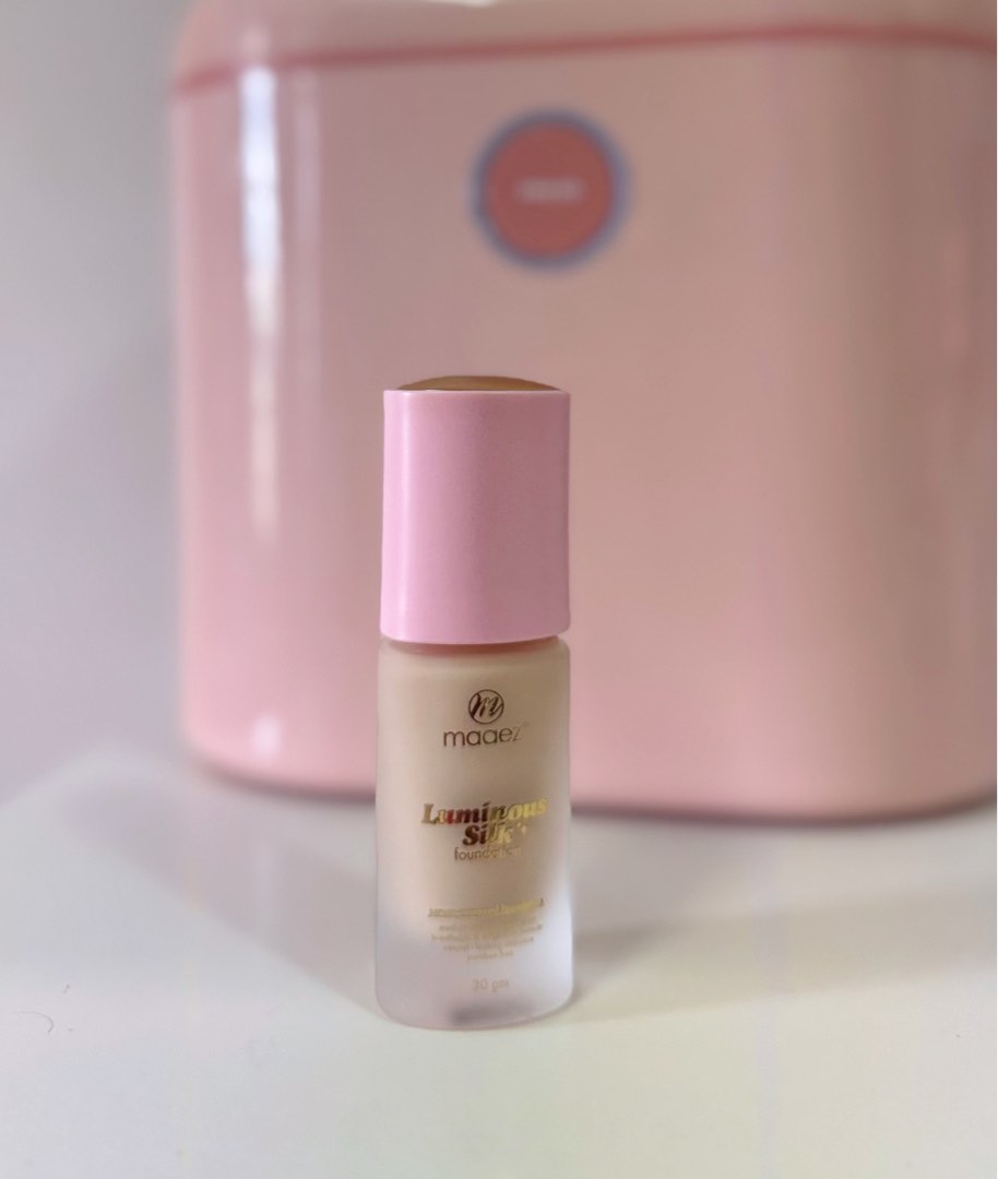 Maaez Luminous Silk Foundation 30ml, Beauty & Personal Care, Face ...