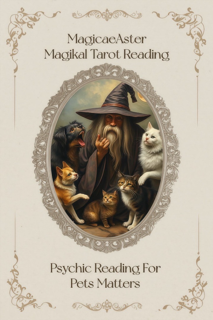 MagicaeAster Psychic Magickal Tarot Reading for Pet Matters, Lifestyle ...