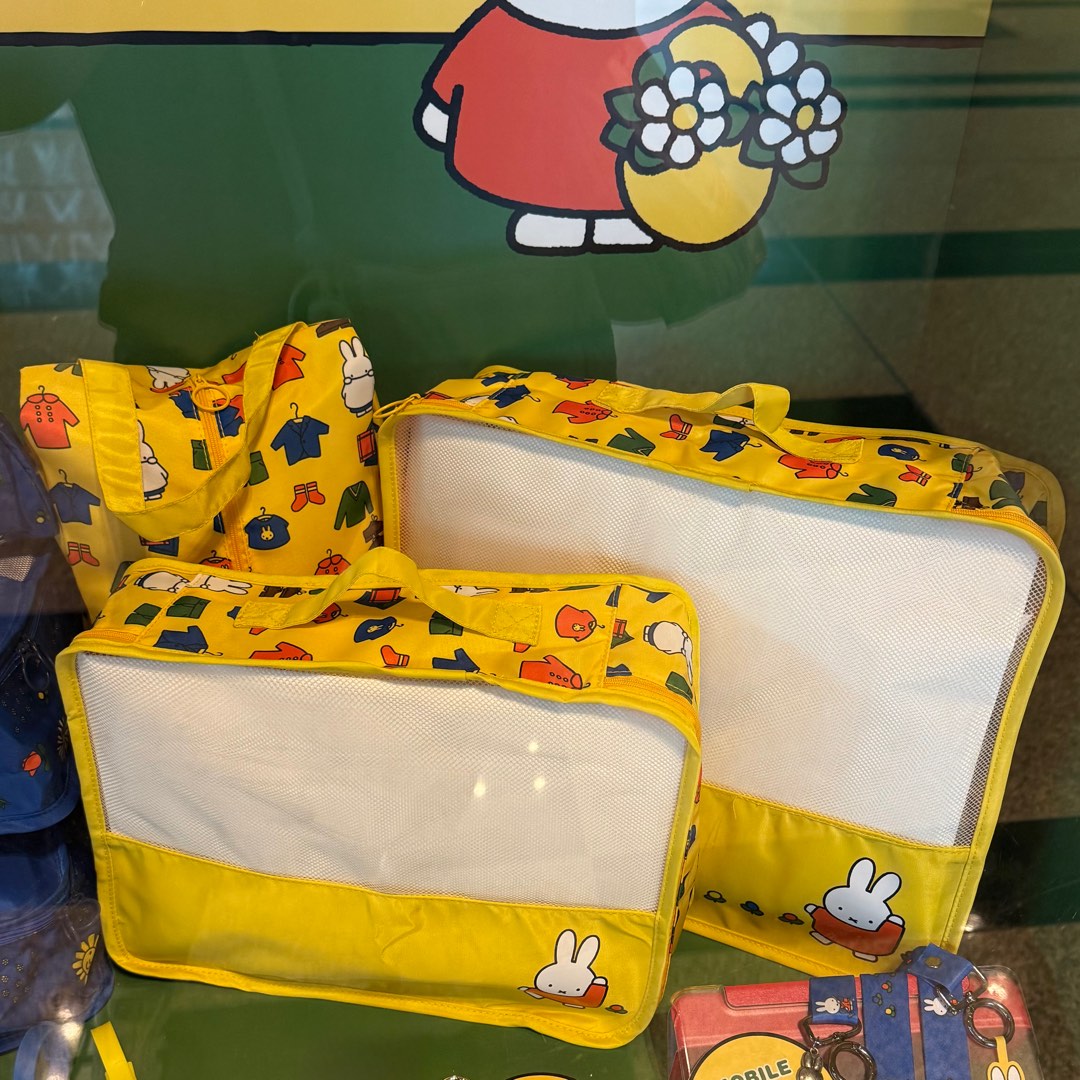 Miffy 3 in 1 packing cube travel organize pouch set of 3 Changi, Women ...