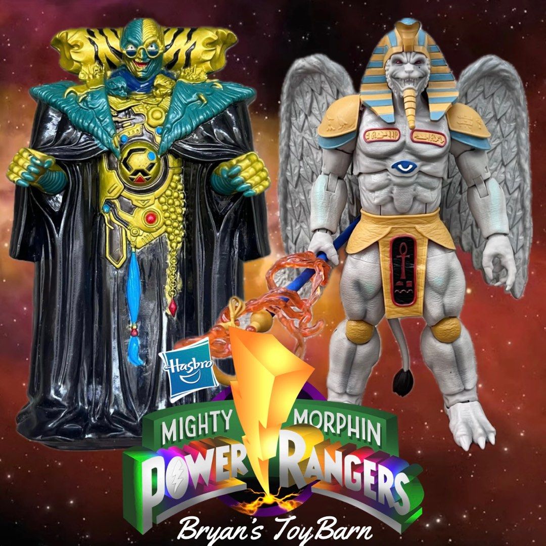 Mighty Morphin Power Rangers Lightning Collection Monsters King Sphinx ...