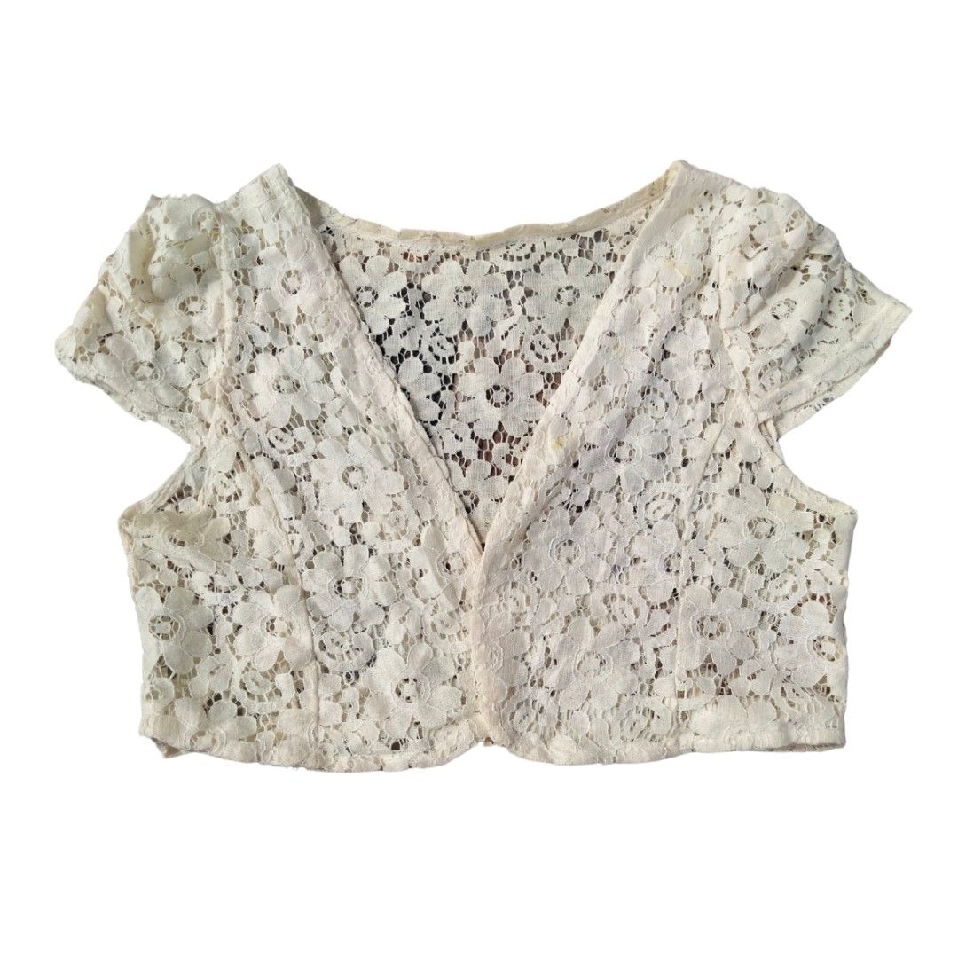 minidress bw white lace brukat ruffle floral sailor coquette cutecore ...