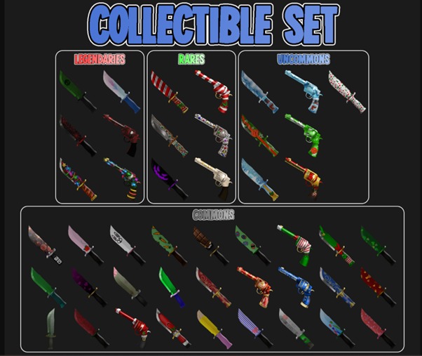 MM2 FULL COLLECTIBLE SET, Video Gaming, Video Game Consoles, Others on ...