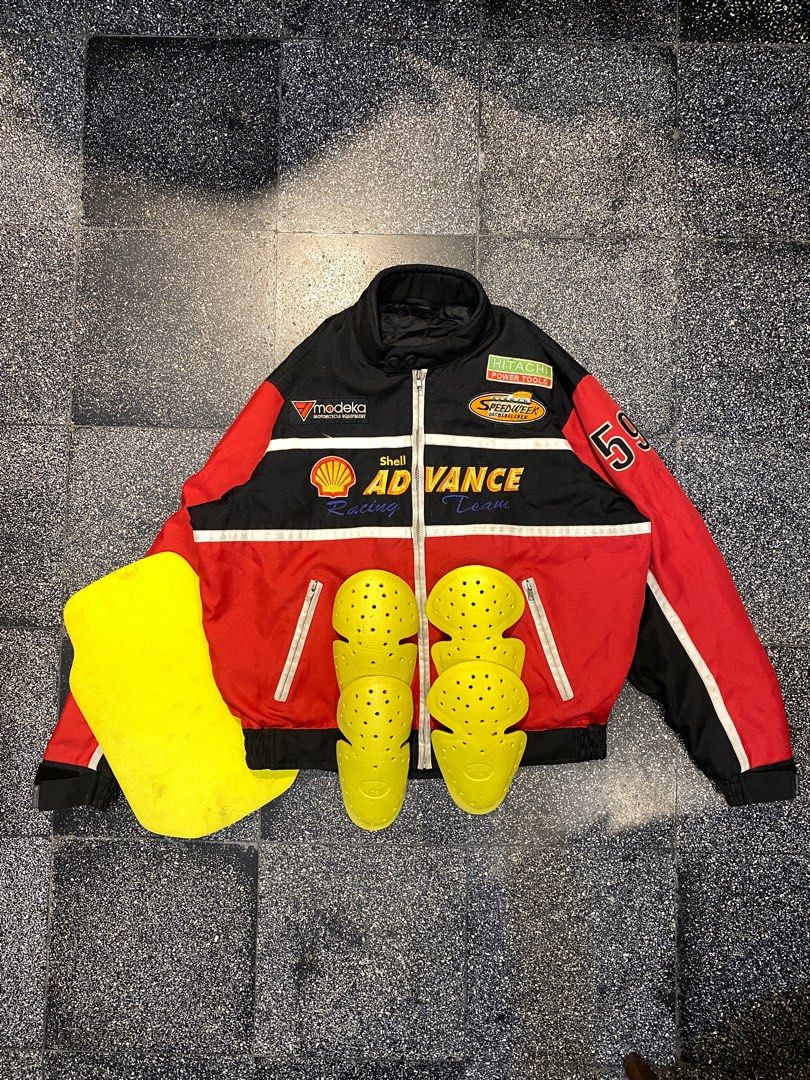 Modela German, Shell Advance Racing Jacket Protector 59 L/XL, AUTO ...