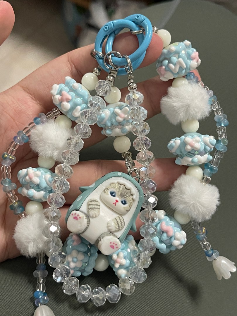 Mofusand shark keychain / bag charm, Hobbies & Toys, Stationery & Craft ...