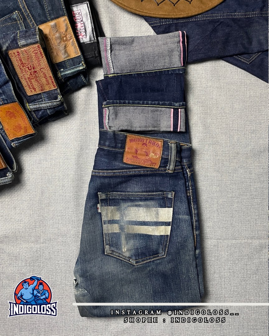 Momotaro 1005SP [HARGA PAS] Selvedge denim jeans not Pure Blue Japan iron Heart Evisu Fullcount ...