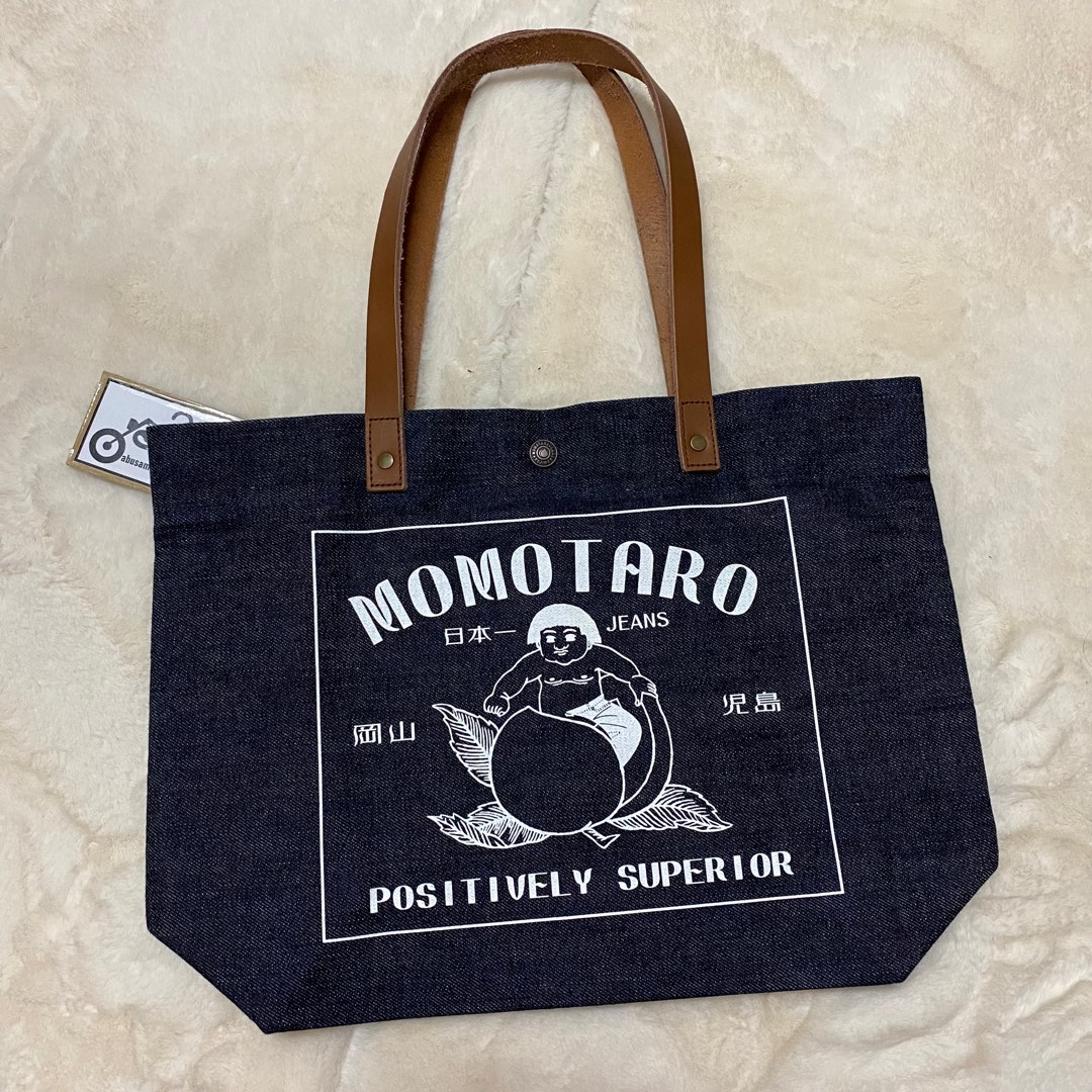 Momotaro Jeans Tote Bag, Men's Fashion, Bags, Belt bags, Clutches and Pouches on Carousell