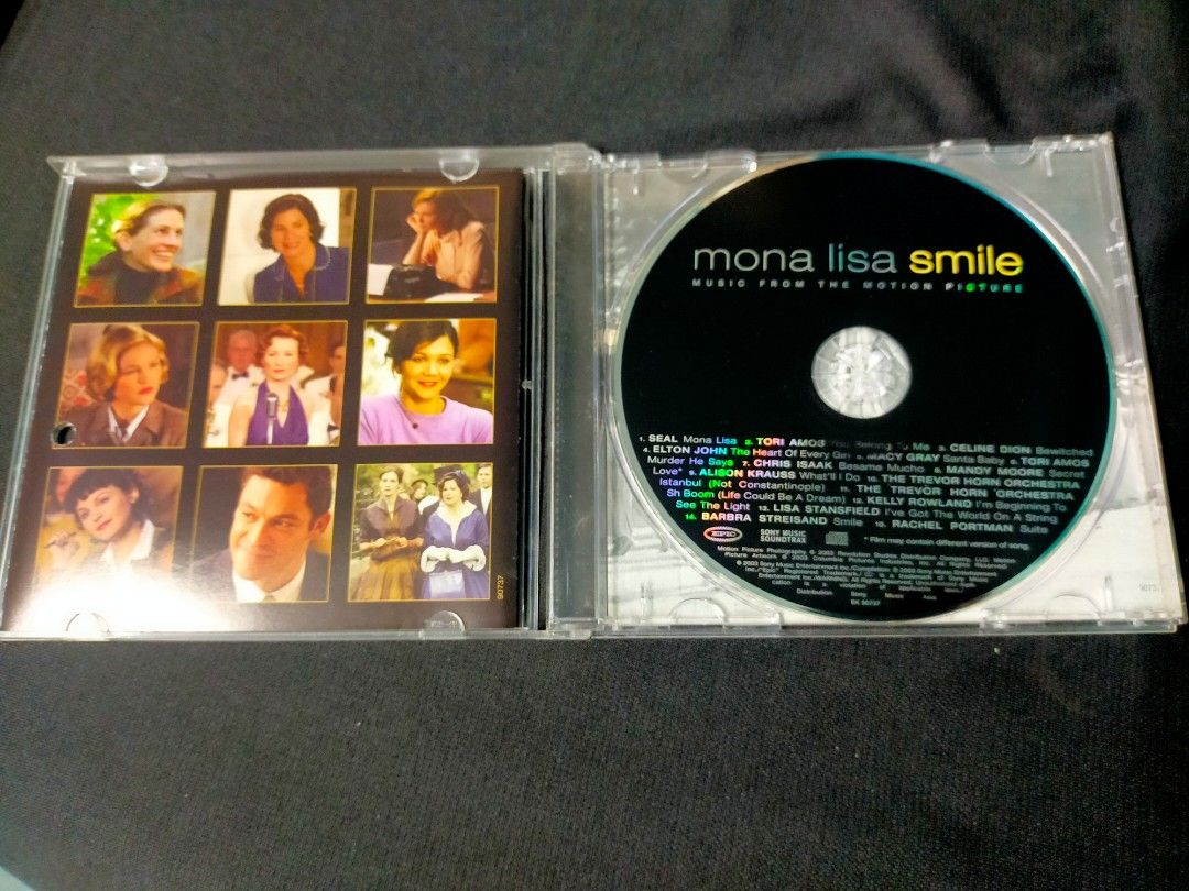 Mona Lisa Smile Soundtrack, Hobbies & Toys, Music & Media, CDs & DVDs ...