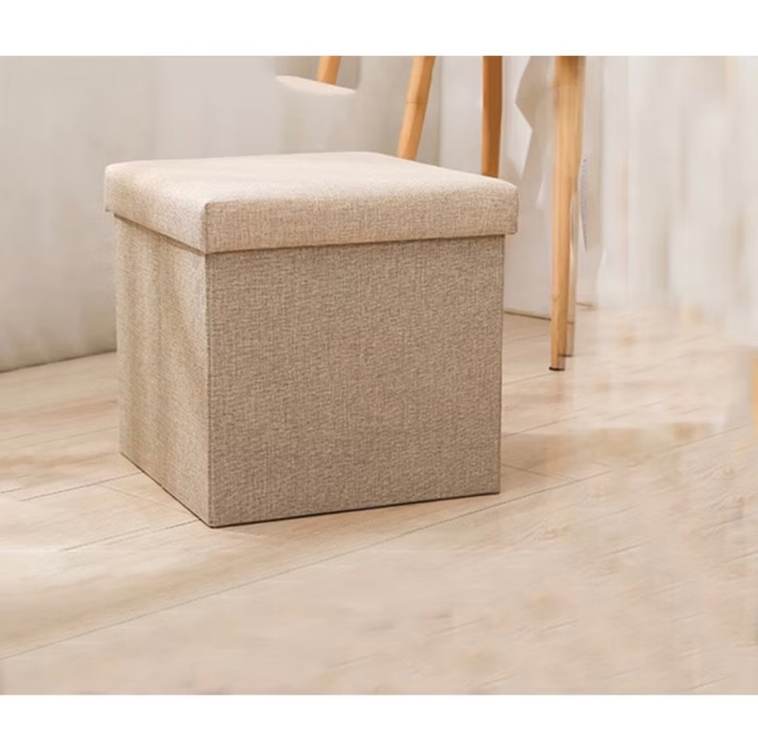 Multifunction Rectangular Storage Stool Sit Folding Storage Box Adults ...