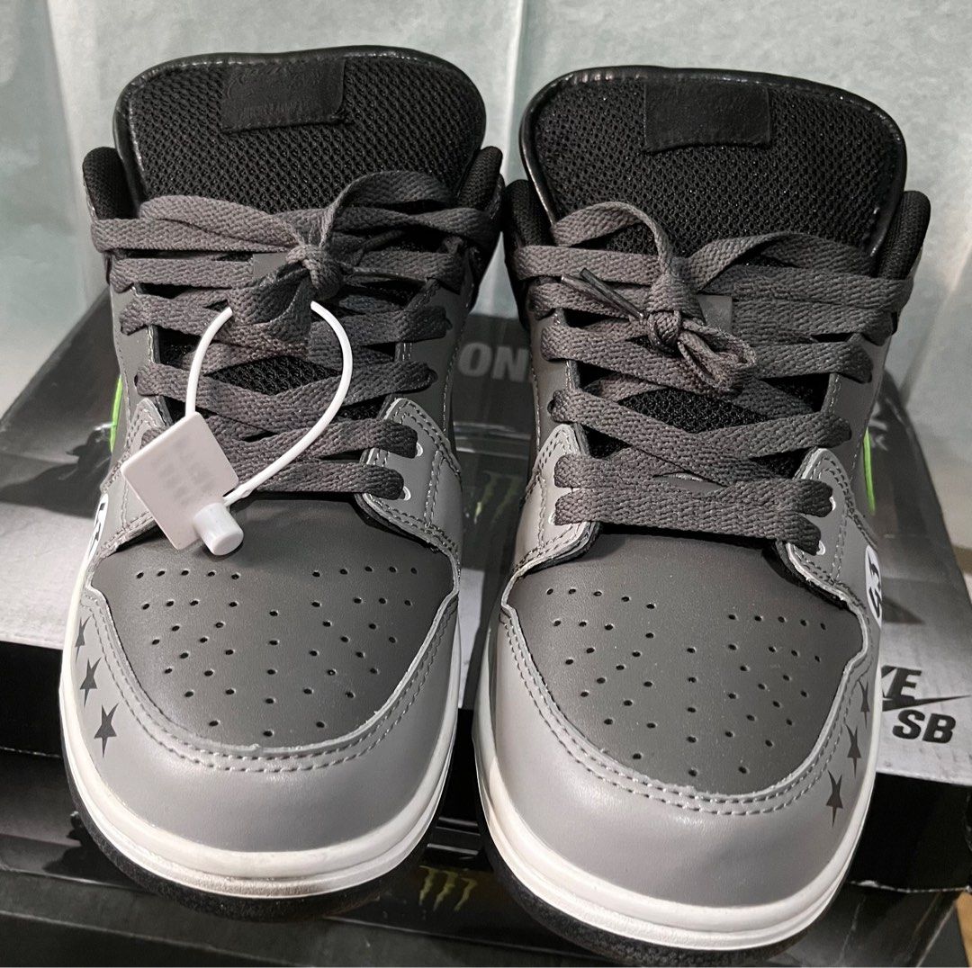 Nike SB Dunk Low Pro x Monster, 男裝, 鞋, 波鞋 - Carousell