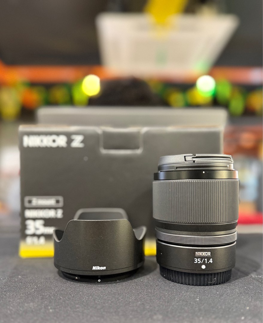 Nikon Nikkor Lens Z 35mm F1.4, Photography, Lens & Kits on Carousell