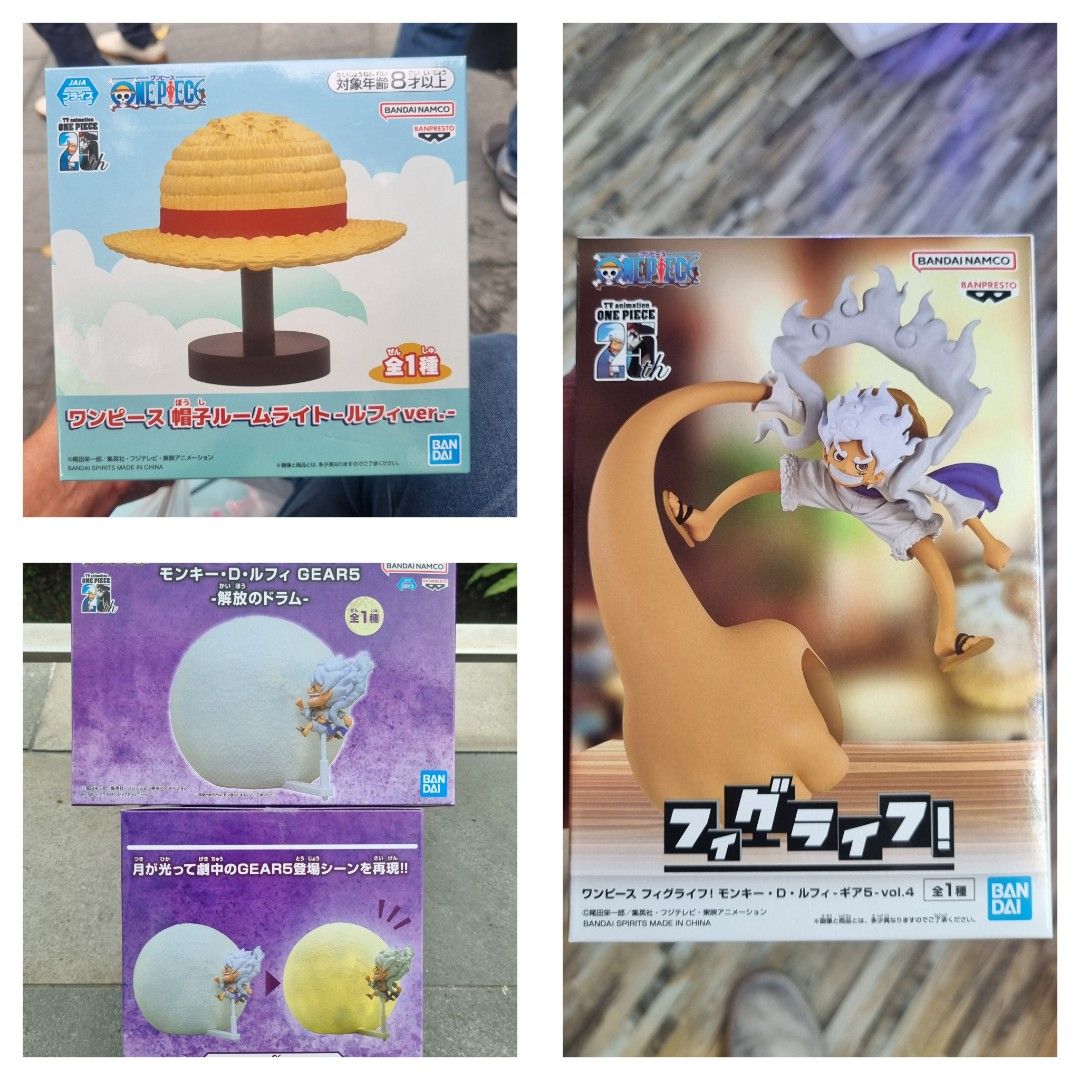 One Piece Figure Fig Life! Monkey D. Luffy Gear 5 vol.4/One Piece Room ...