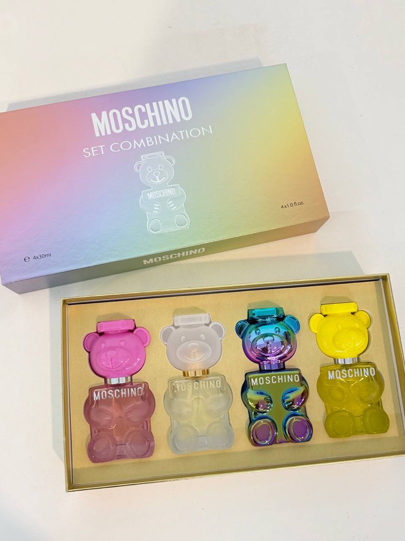 [ORIGINAL] AUTHENTIC READY STOCK MOSCHINO SET COMBINATION 4IN1 (4X30ML ...