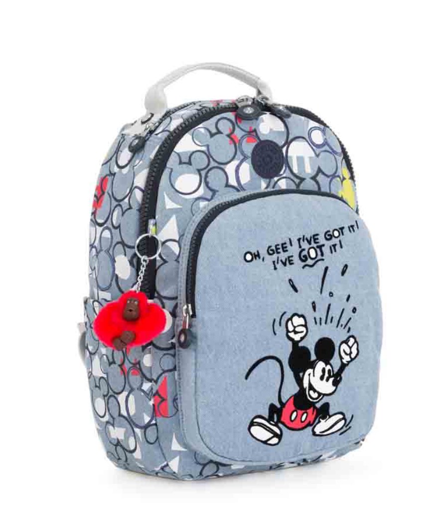 ORIGINAL KIPLING X MICKEY MOUSE BACKPACK, Women's Fashion, Bags ...
