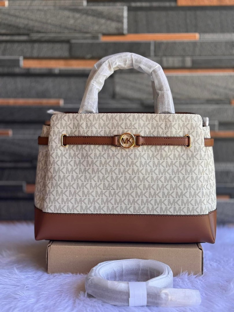 Original Mk Large Reed Satchel, Luxury, Bags & Wallets on Carousell