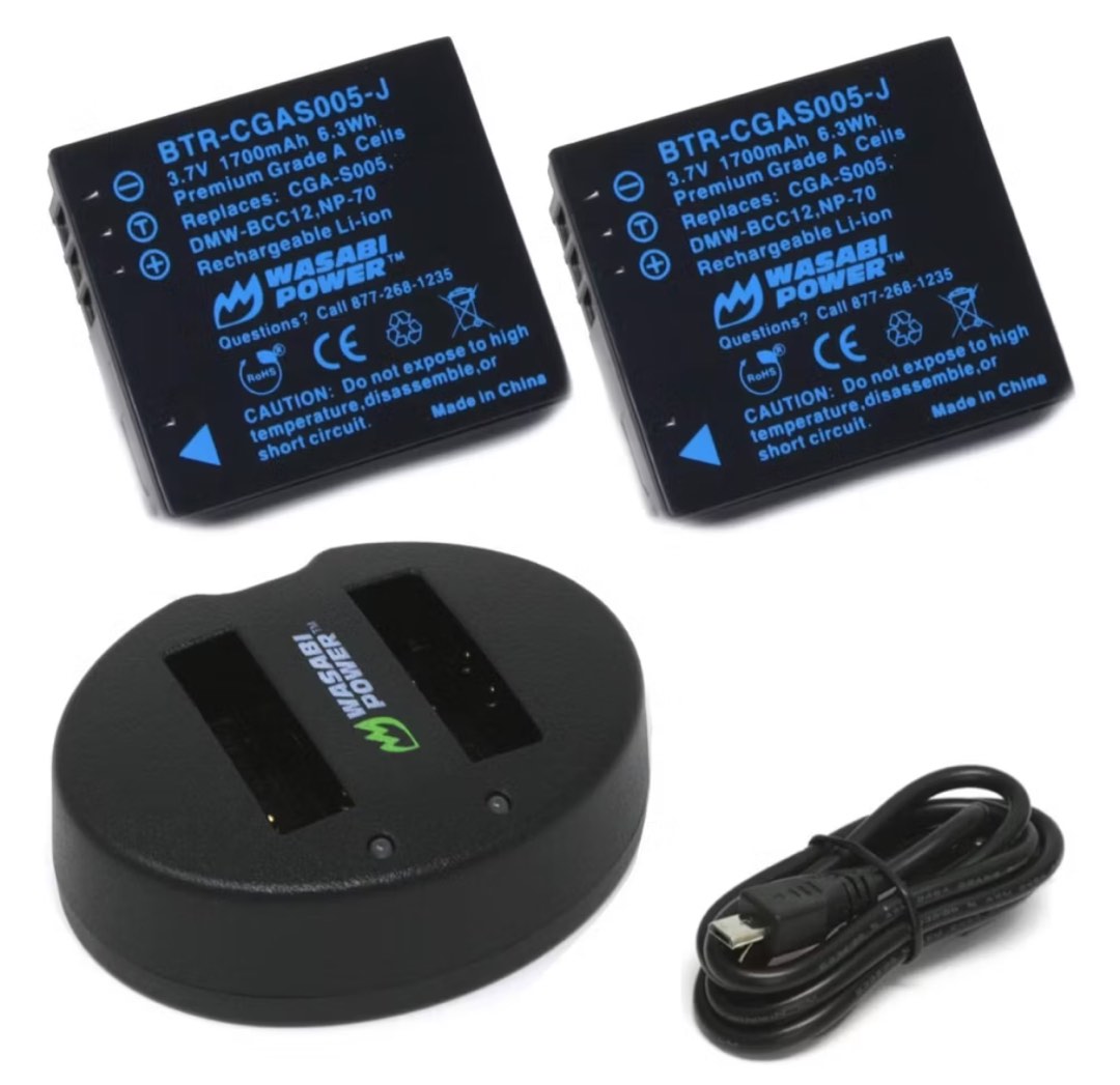 Panasonic Lumix Camera Battery Kit, Photography, Cameras on Carousell