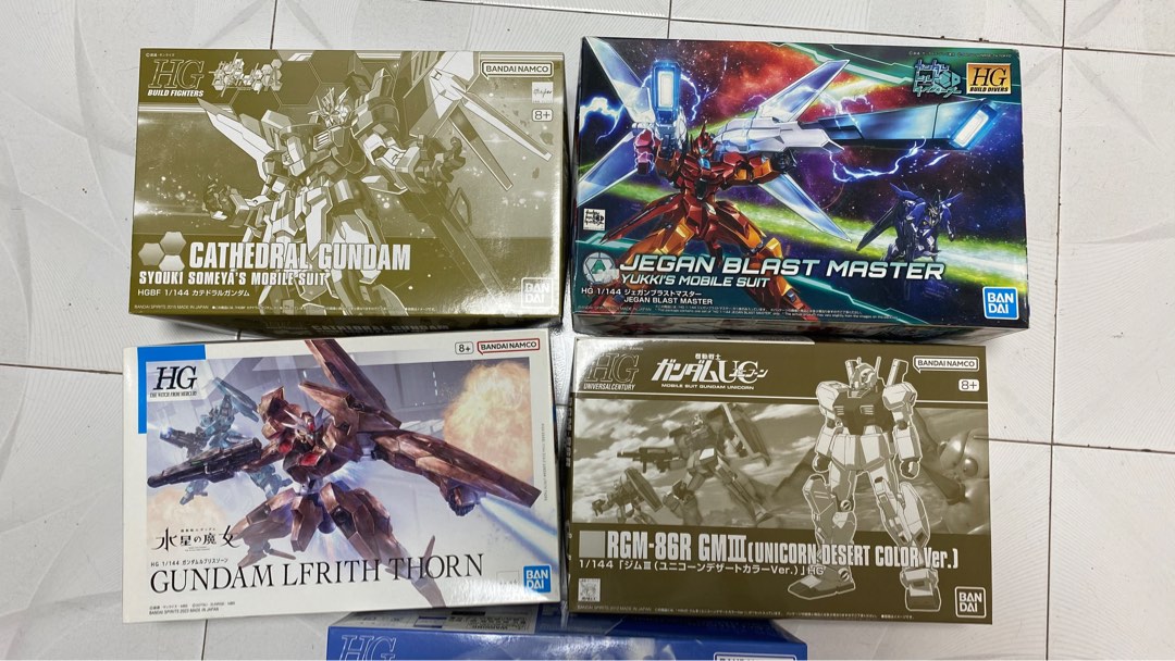 PB HG 吉姆 GM III 積根 強人 聖堂高達 索恩 (HGUC HGBD HGBF SEED HGTWFM) (非PG、MG、RG、BB), 興趣及遊戲, 玩具 & 遊戲類 ...