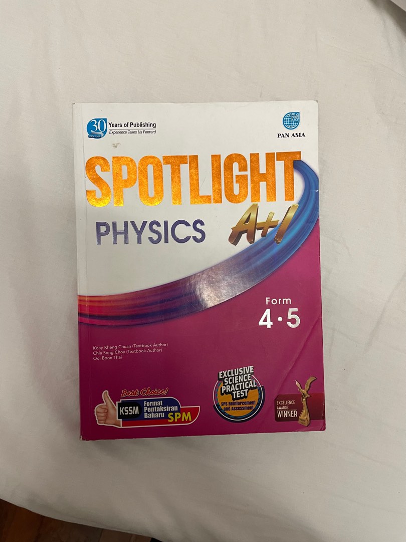 PHYSICS REVISON BOOK - SPOTLIGHT, Hobbies & Toys, Books & Magazines ...