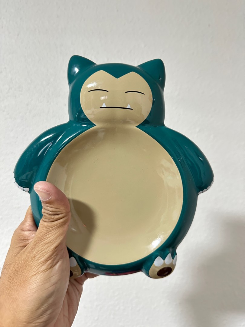 Pokemon Cafe Japan Exclusive Snolax plate, Furniture & Home Living ...