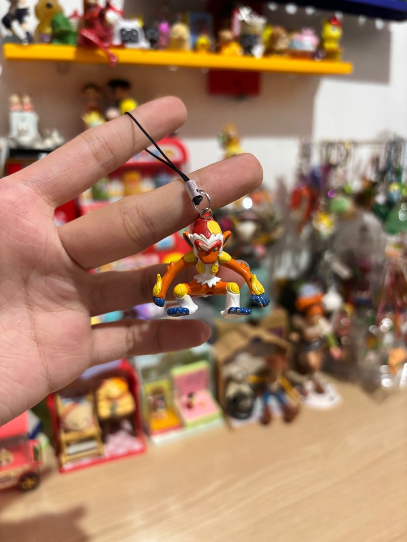 pokemon infernape mini keychain, Hobbies & Toys, Toys & Games on Carousell