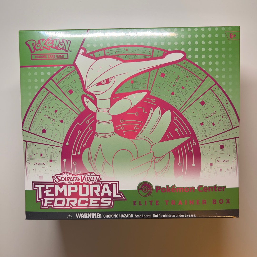 Pokemon ptcg 美版 英文版 temporal forces elite trainer box Pokemon centre 限定 ...