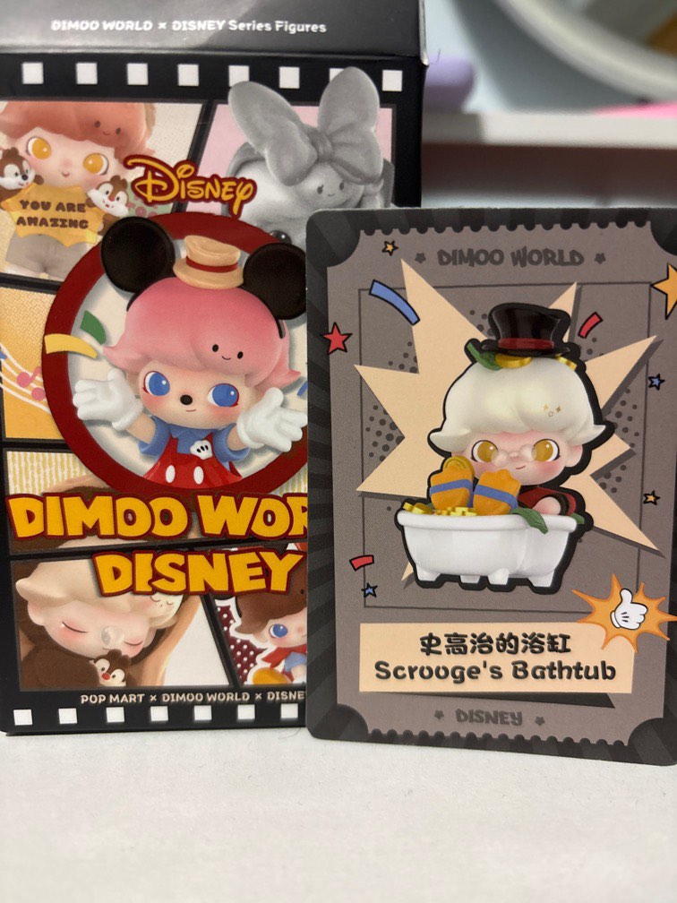 popmart dimoo disney world, Hobbies & Toys, Toys & Games on Carousell