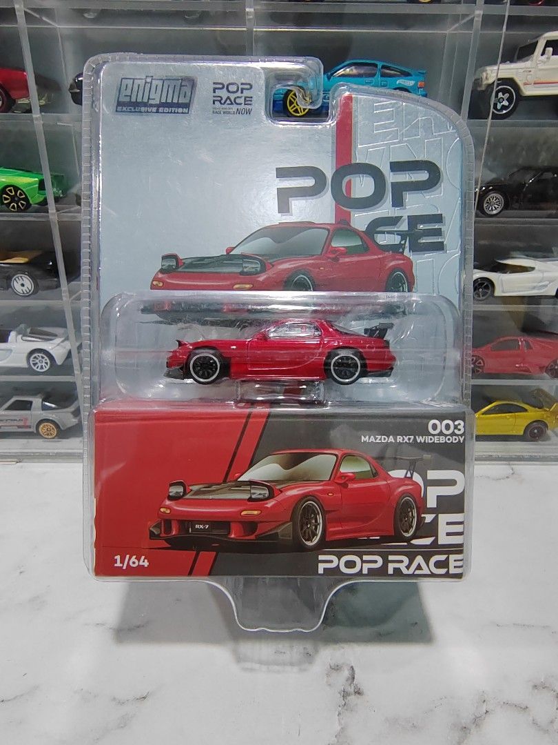 PopRace Mazda RX7 Widebody, Hobbies & Toys, Toys & Games on Carousell