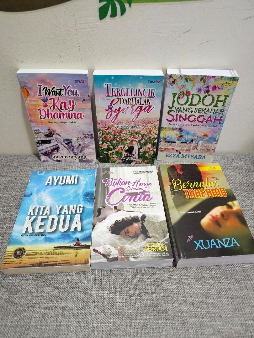 Preloved novels aireen aryana, ezza mysara, ayumi, emma mariam , xuanza, Hobbies & Toys, Books ...