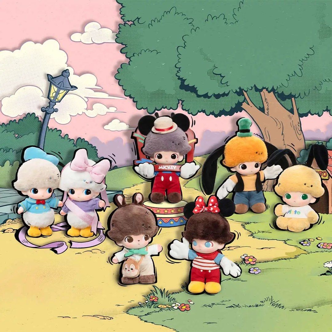 (Preorder/Confirmed Design) Dimoo World Disney Vinyl Plush Keychain ...