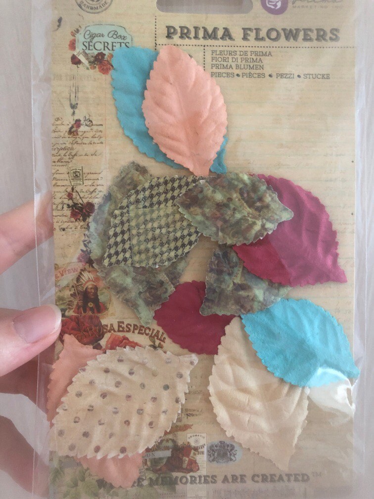 Prima Flower Petals art and craft card materials kids students ...