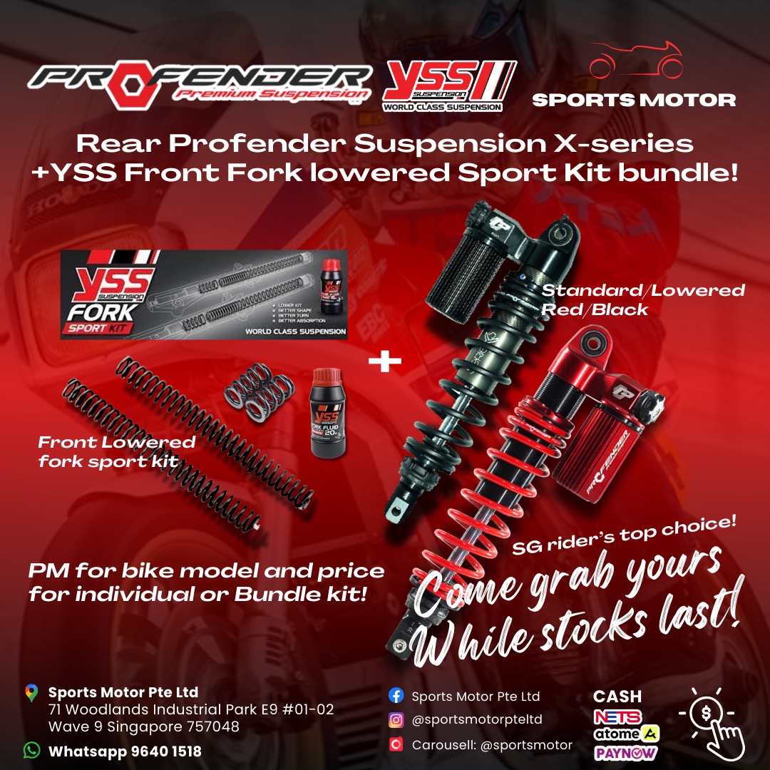 PROFENDER BUNDLE YSS X SERIES FLASH AIR LOWERED SPORT KIT UPGRADED XMAX ...