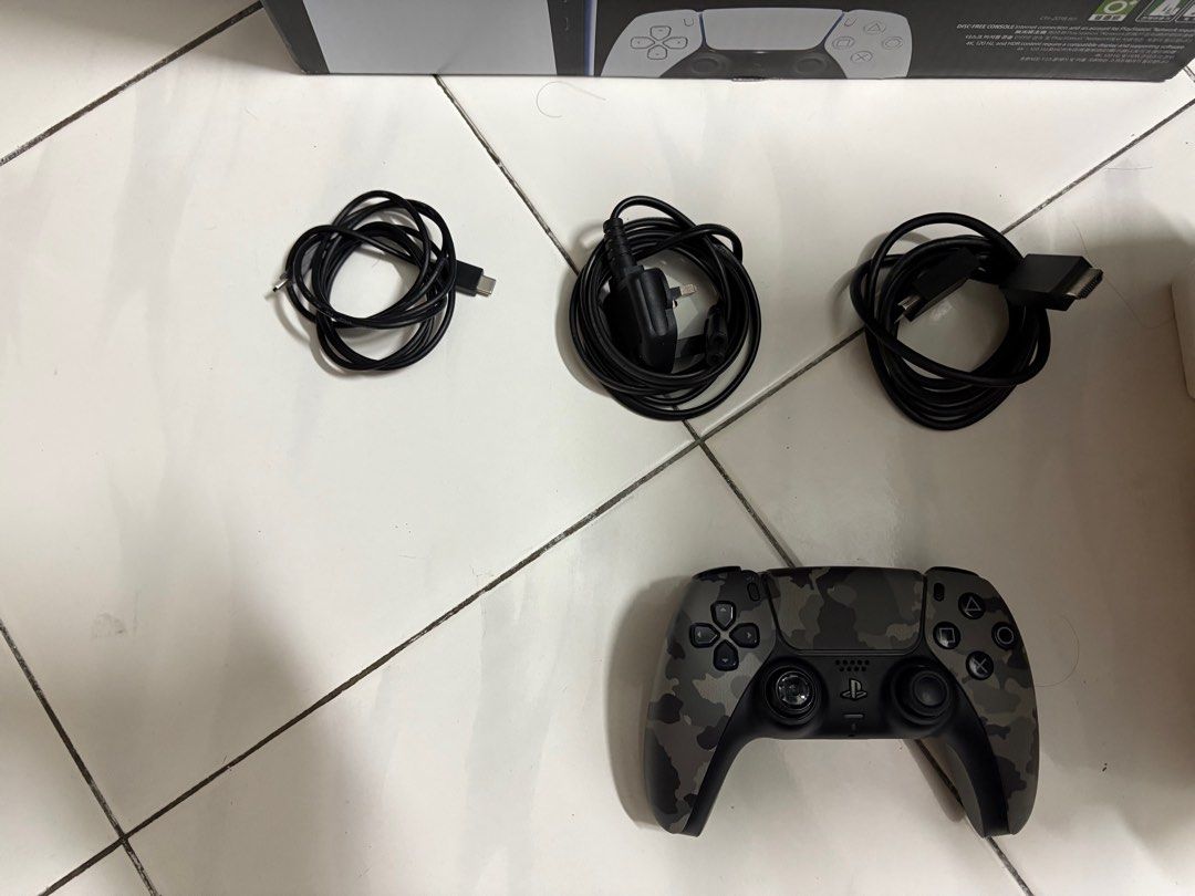 PS5 Digital Slim MY set (FULL SET), Video Gaming, Video Game Consoles ...