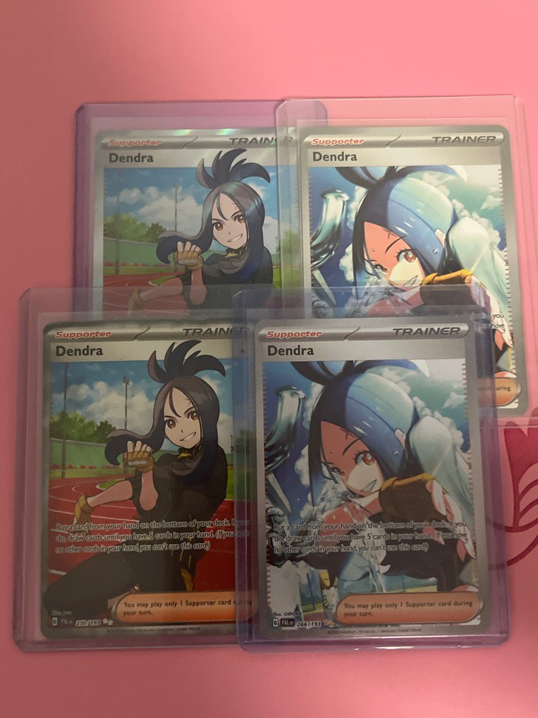PTCG TCG Pokemon Card Dendra IR & SIR set, Hobbies & Toys, Toys & Games on Carousell