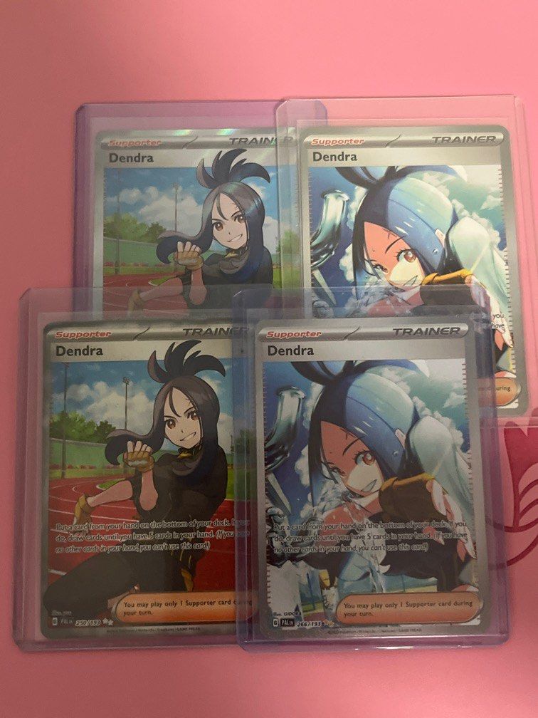 PTCG TCG Pokemon Card Dendra IR & SIR set, Hobbies & Toys, Toys & Games ...