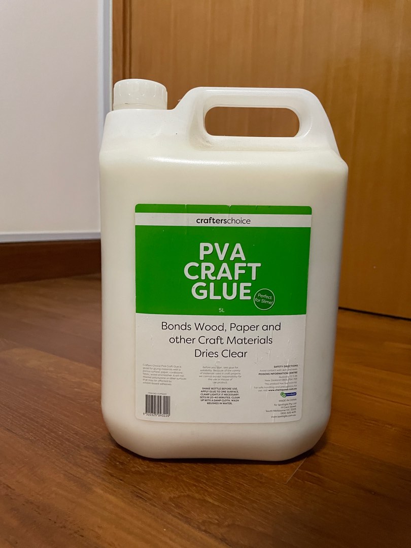 PVA Craft Glue (white) by Crafters Choice, Hobbies & Toys, Stationery ...