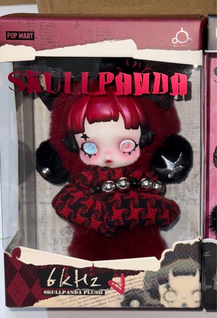 READY STOCK Skullpanda 6kHz Europe Limited Exclusive Plush Pendant ...