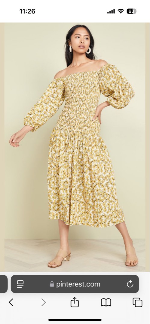 Rhode midi dress (brand new but tags removed), Women's Fashion, Dresses ...