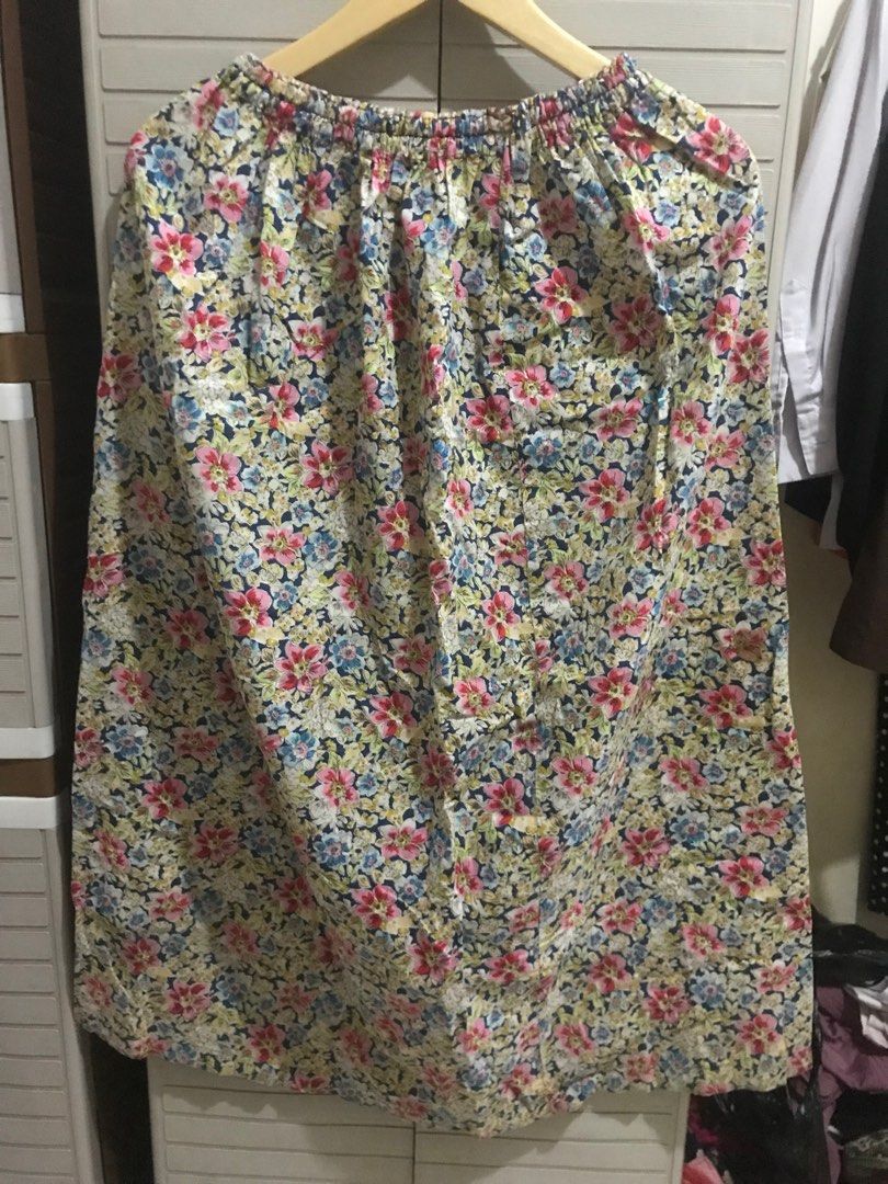 Rok Panjang Bunga Floral | Shoujo Style | Fairycore | Mori Kei ...