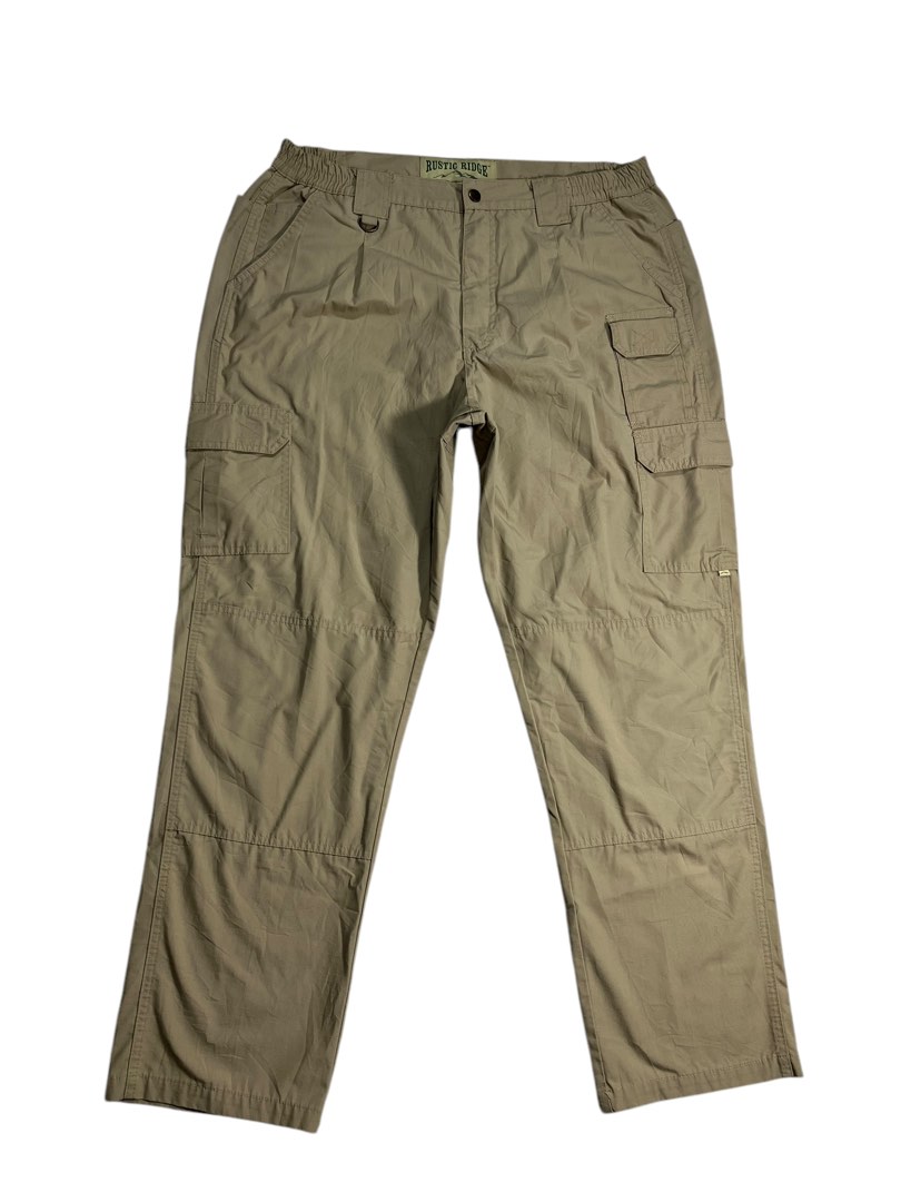 RUSTIC RIDGE CARGO DOUBLE KNEE RIPSTOP PANT, Men's Fashion, Bottoms ...