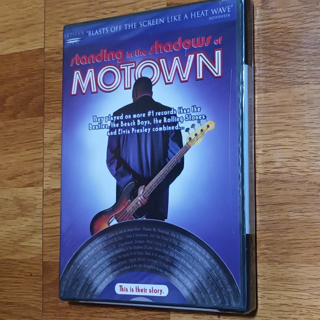 SALE !!! Sealed DVD Movie - Standing in the Shadows of Motown "Blasts ...
