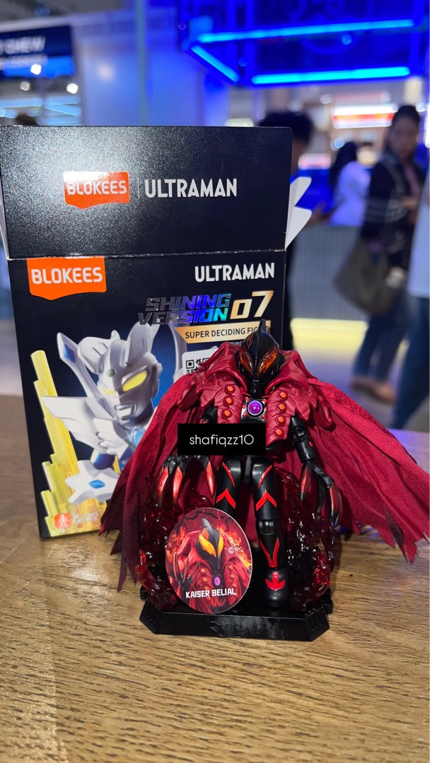 Secret Ultraman Kaiser Belial, Hobbies & Toys, Toys & Games on Carousell
