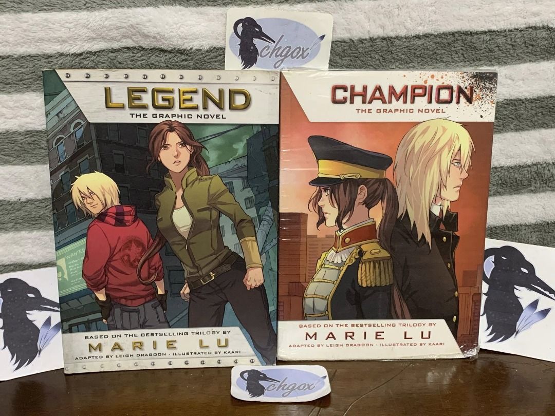 [SET / BUNDLE / LOT OF 2] Legend ; Champion by Marie Lu Adapated by ...