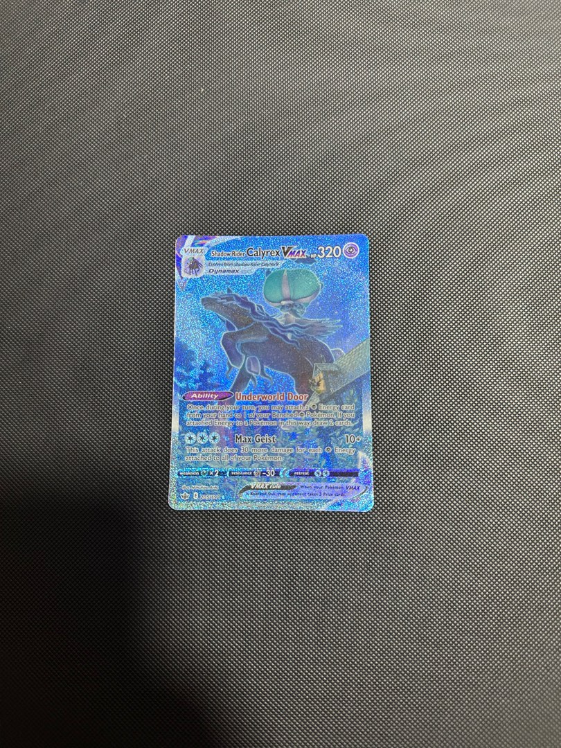 Shadow Rider Calyrex Vmax AA | Chilling Reign | Vmax AA | SWSH ...