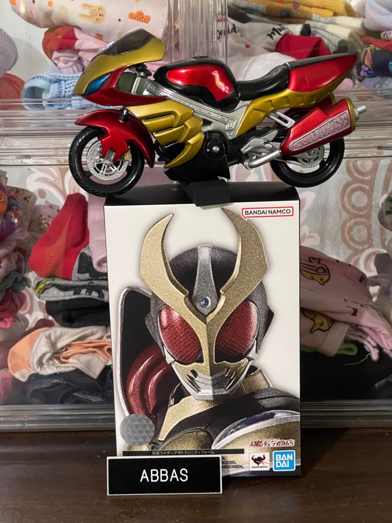 S.H.Figuarts Skc Kamen Rider Agito Trinity & Motorcycle, Hobbies & Toys ...