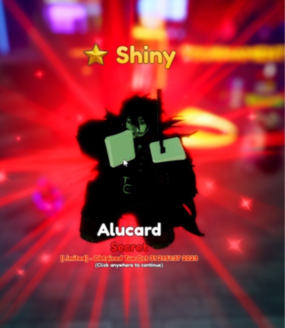 Shiny alucard, Video Gaming, Video Games, Others on Carousell