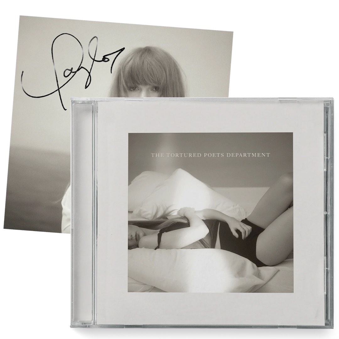 Signed TTPD CD Taylor Swift for pre-orders, Hobbies & Toys, Music ...