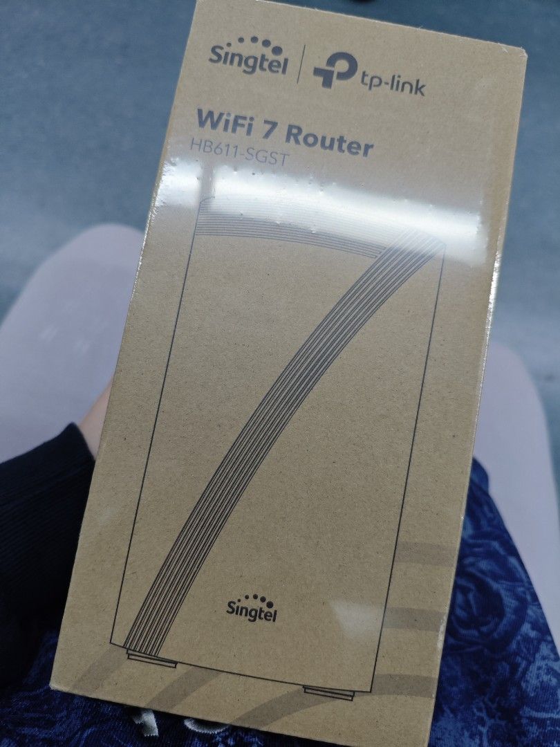 Singtel Tp-link Wifi 7 Router HB611-SGST, Computers & Tech, Parts ...