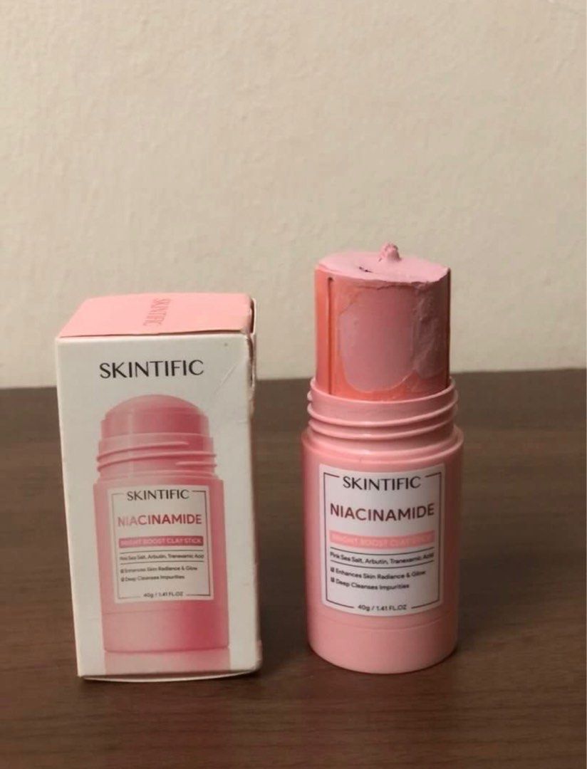 Skintific Pink Clay Stick, Beauty & Personal Care, Face, Face Care on ...